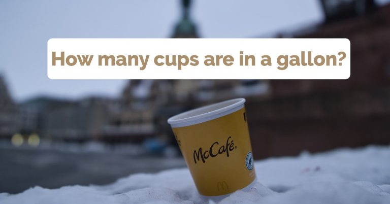 How many cups are in a gallon? (complete measurement and conversion guide) How many cups are in a gallon? (complete measurement and conversion guide)